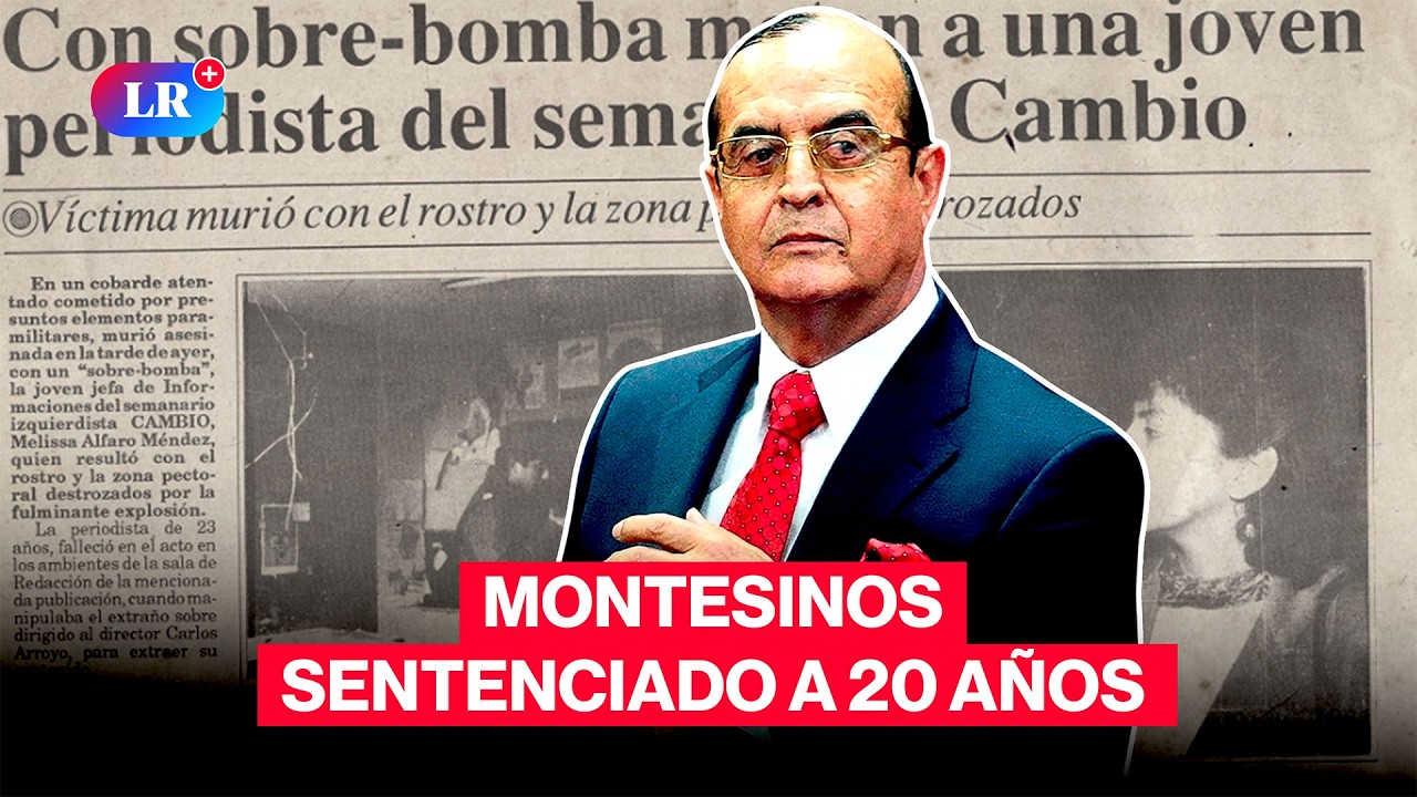 🚨 EN VIVO | VLADIMIRO MONTESINOS condenado a 20 AÑOS de PRISIÓN por ...