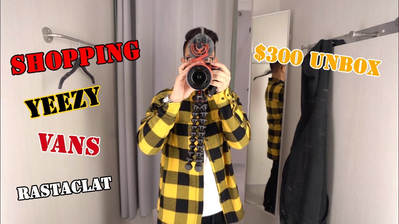 Shopping Yeezy, Vans, Rastaclat,... tại Mĩ | $300 Unbox Champion ...