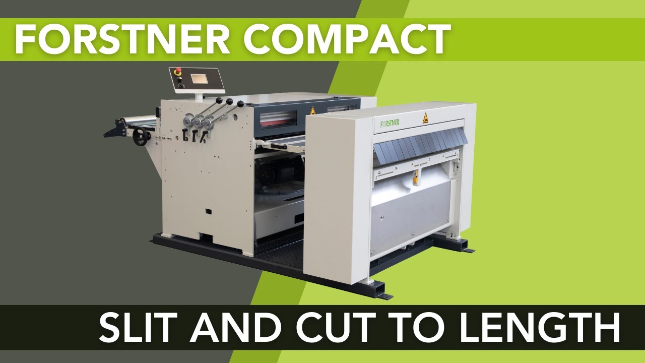 FORSTNER COMPACT Pro Slit and Cut to Length - YouTube