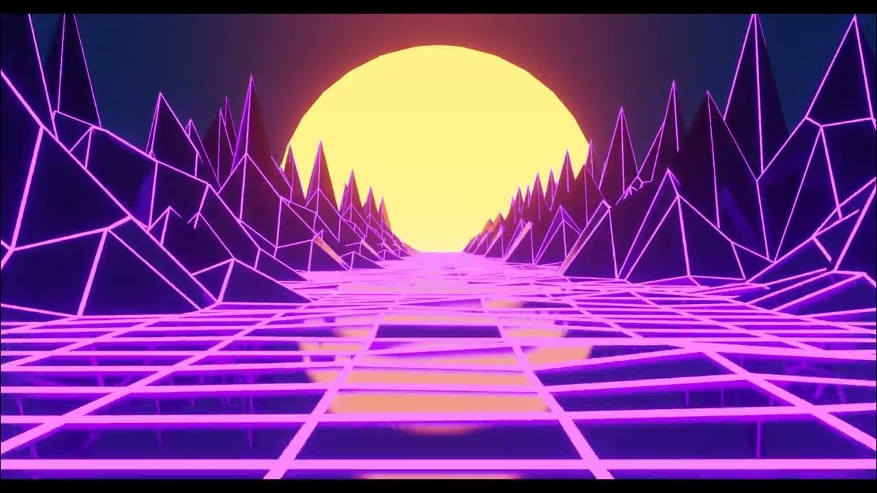 Retro Synthwave Loop [60 FPS] - YouTube