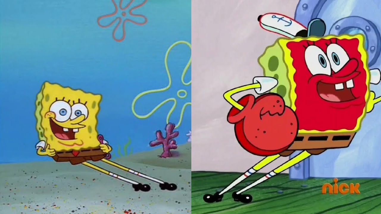Similar Scenes in SpongeBob #26 - YouTube