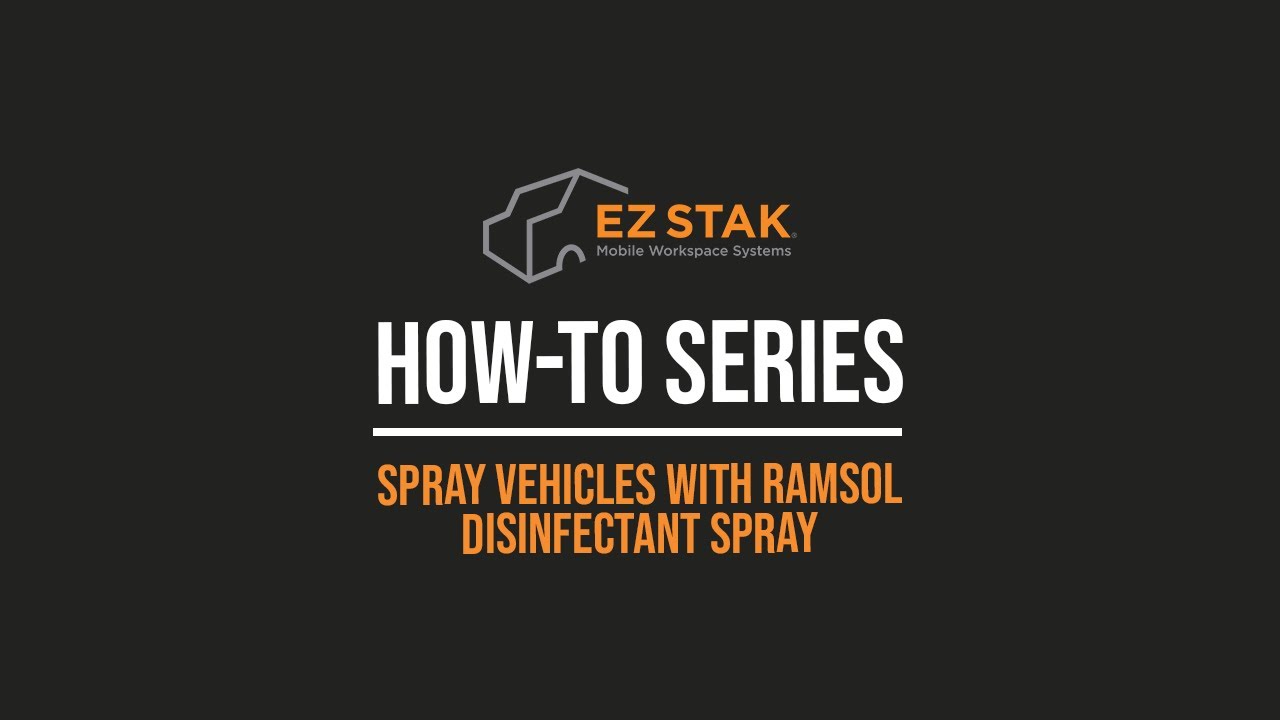 EZ STAK How to use Ramsol Spray Video - YouTube