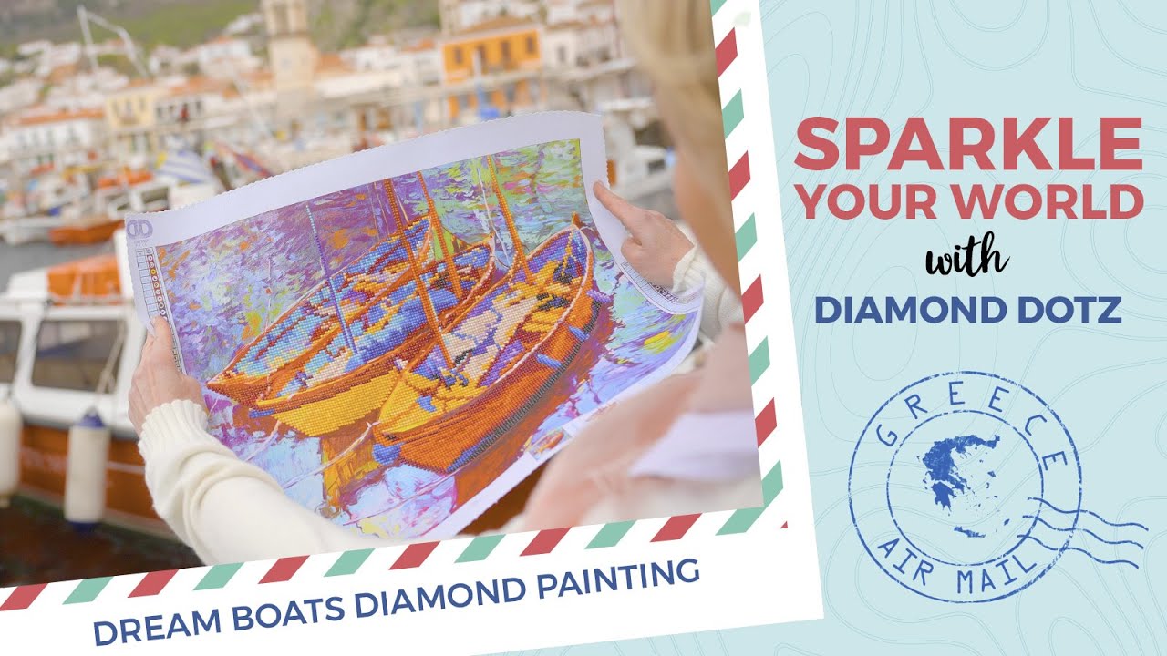 Dream Boats DIAMOND DOTZ® Diamond Painting - YouTube