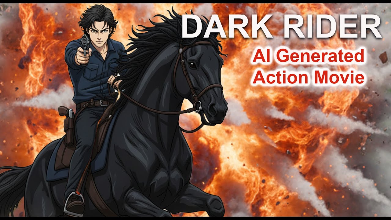 THE DARK RIDER UNLEASHES HELL/ AI Anime Using GROK Imagine 1.0 - YouTube