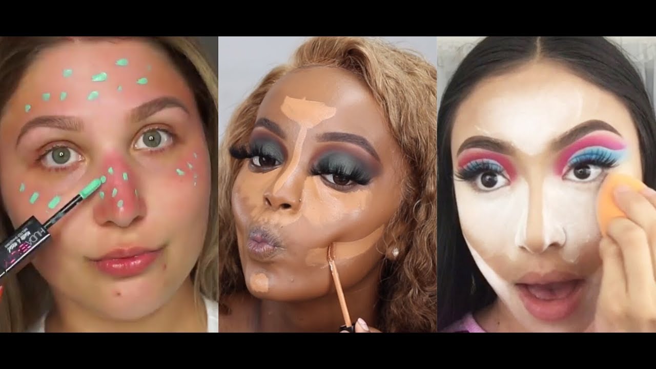 Best makeup transformations | New Makeup tutorials compilation - YouTube