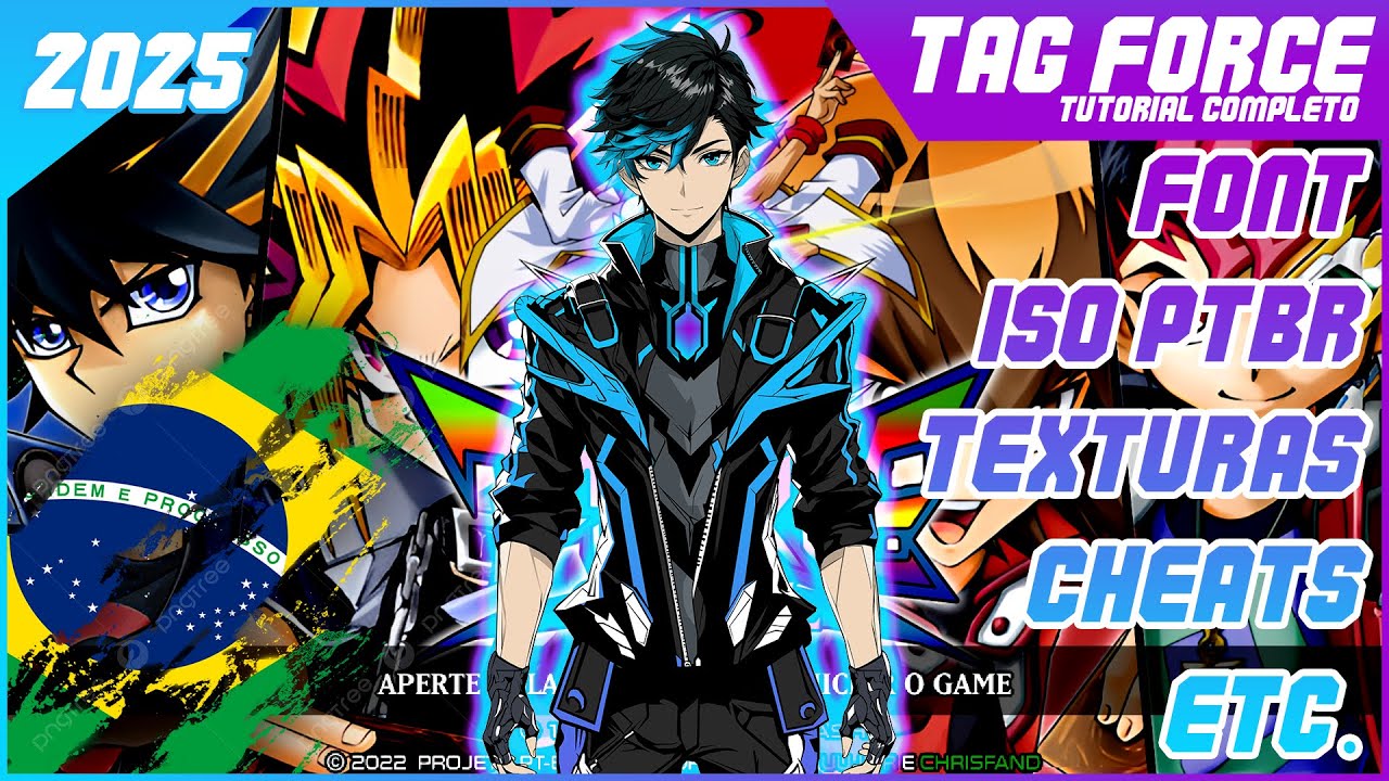 Yu-Gi-Oh! Tag Force [PSP] [Tutorial Básico][ISO PT-BR, Texturas, Font ...
