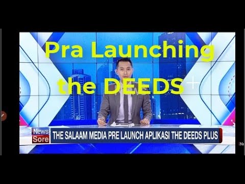 Pra Launching Aplikasi TheDeeds di Inews TV - YouTube