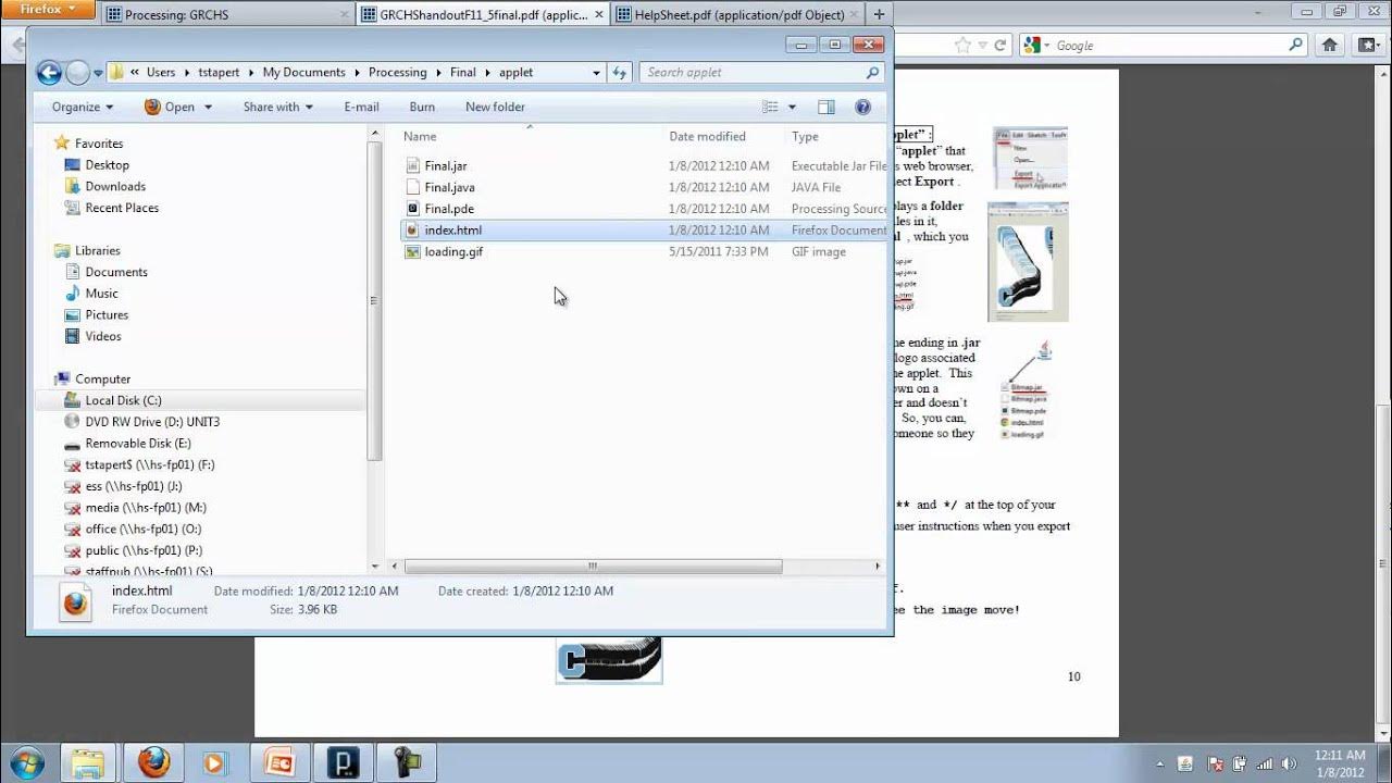 Processing - Exporting and Uploading - YouTube
