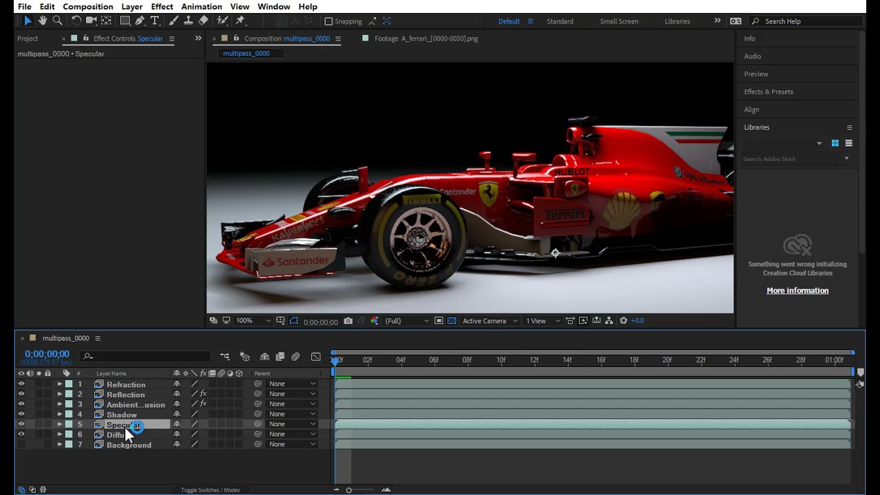 04 Multi-Pass Compositing in After Effects - YouTube