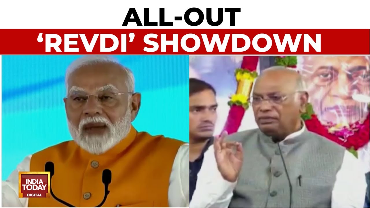 Prime Minister Modi & Cong President Mallikarjun Kharge's All-Out ...