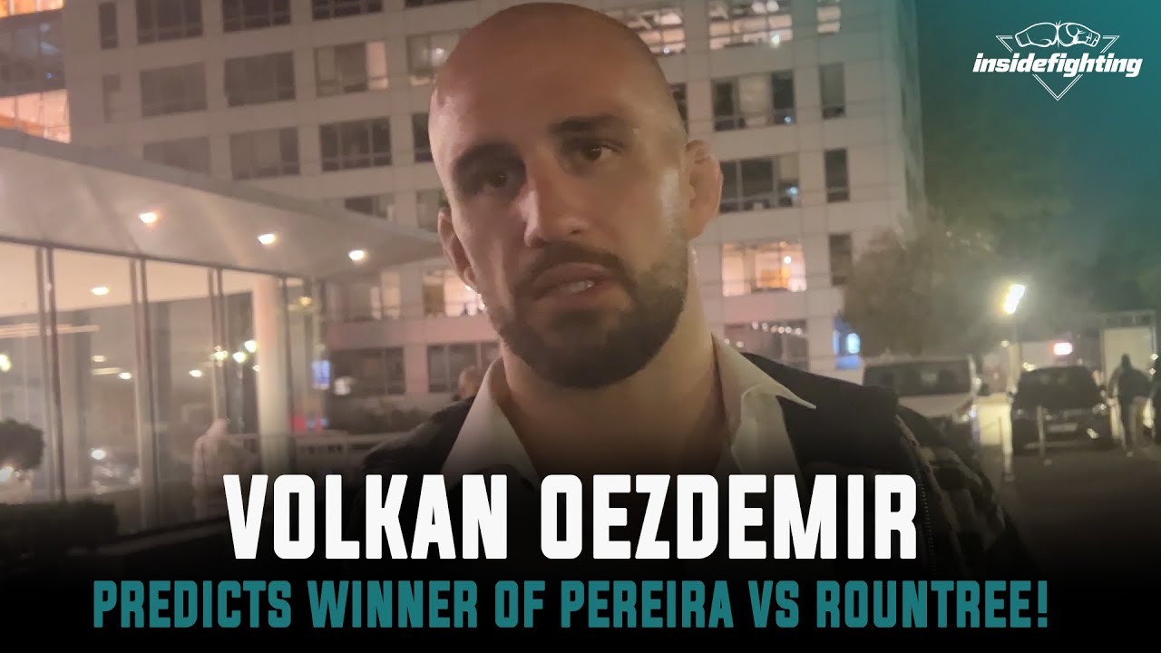 Volkan Oezdemir says Khalil Rountree needs to fight Alex Pereira on the ...