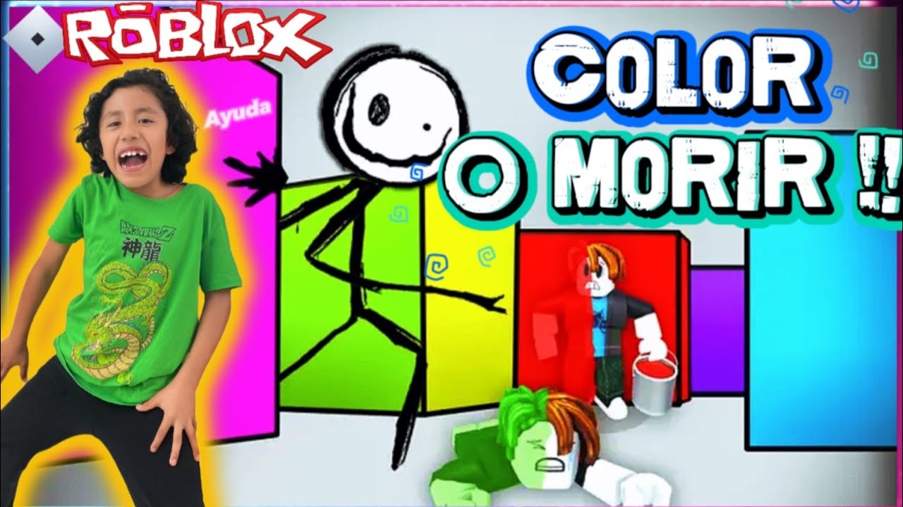 RÓBLOX COLOR O MORIR - YouTube