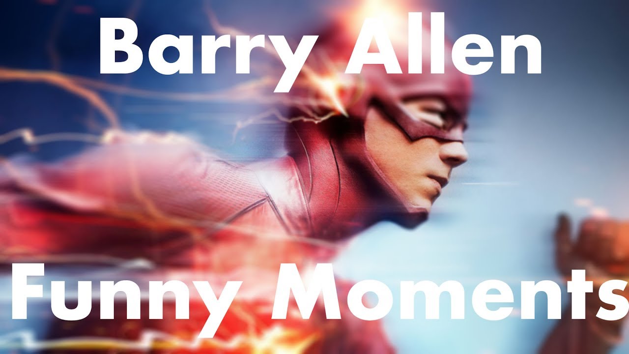 BARRY ALLEN FUNNY MOMENTS - YouTube