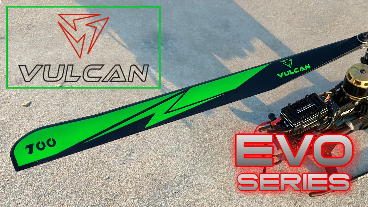 (Test) Vulcan blade 700 EVO with Head speed 1960, 2200 RPM - Pilot ...