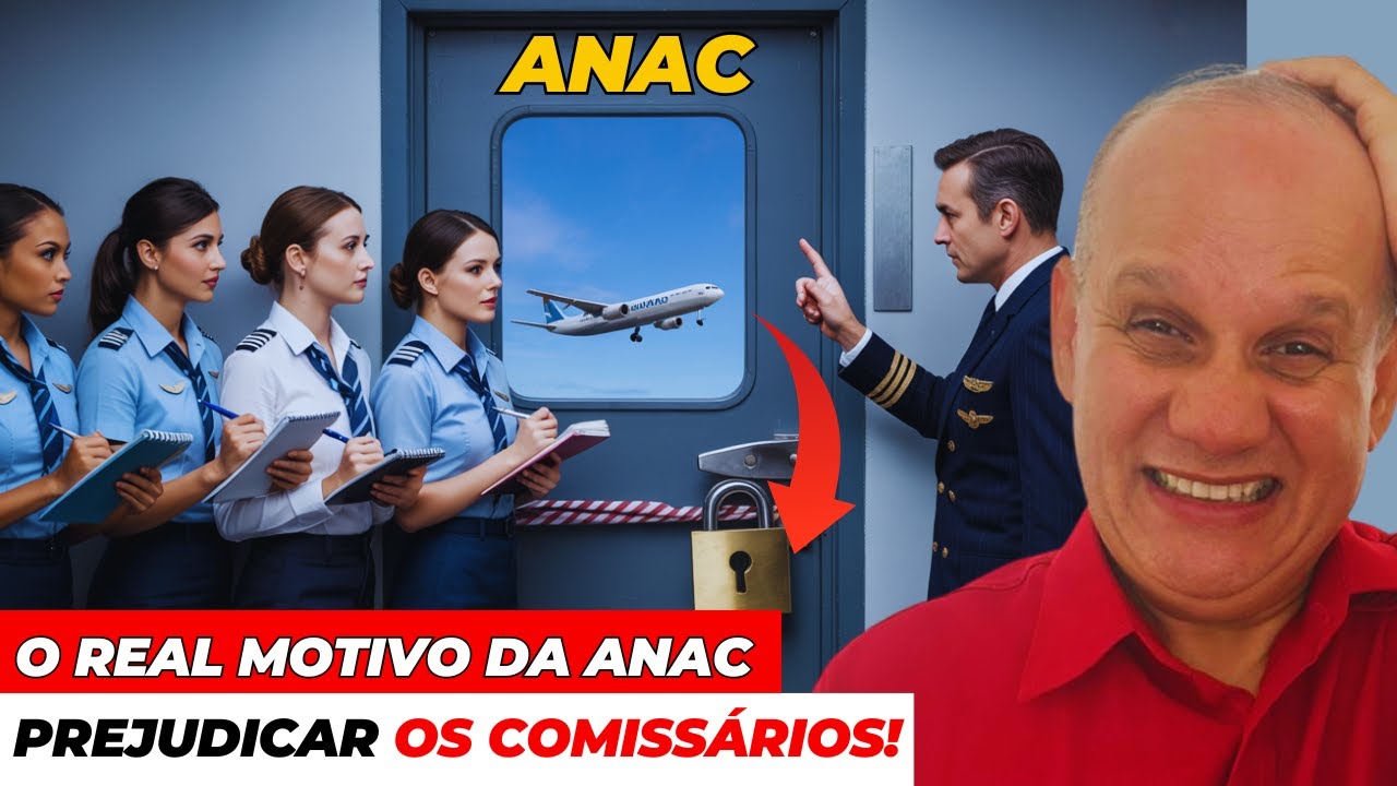SUSPENSÃO da Banca ANAC p/ Comissários! O que VOCÊ tem que FAZER? - YouTube