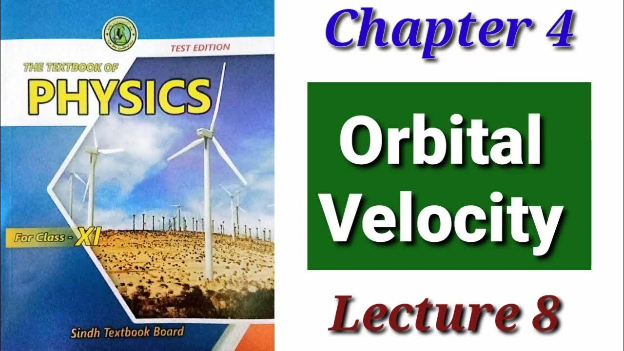 Derivation Of Orbital Velocity Xi Physics Youtube