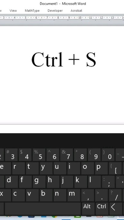 Shortcut keys of computer Ctrl+S @eknowledgeable #shorts #usa #tiktok # ...