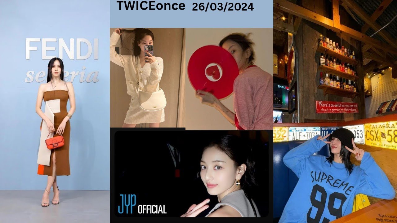 Momo Vacation In La And Mina At Fendi 26032024 Twice Daily 9891