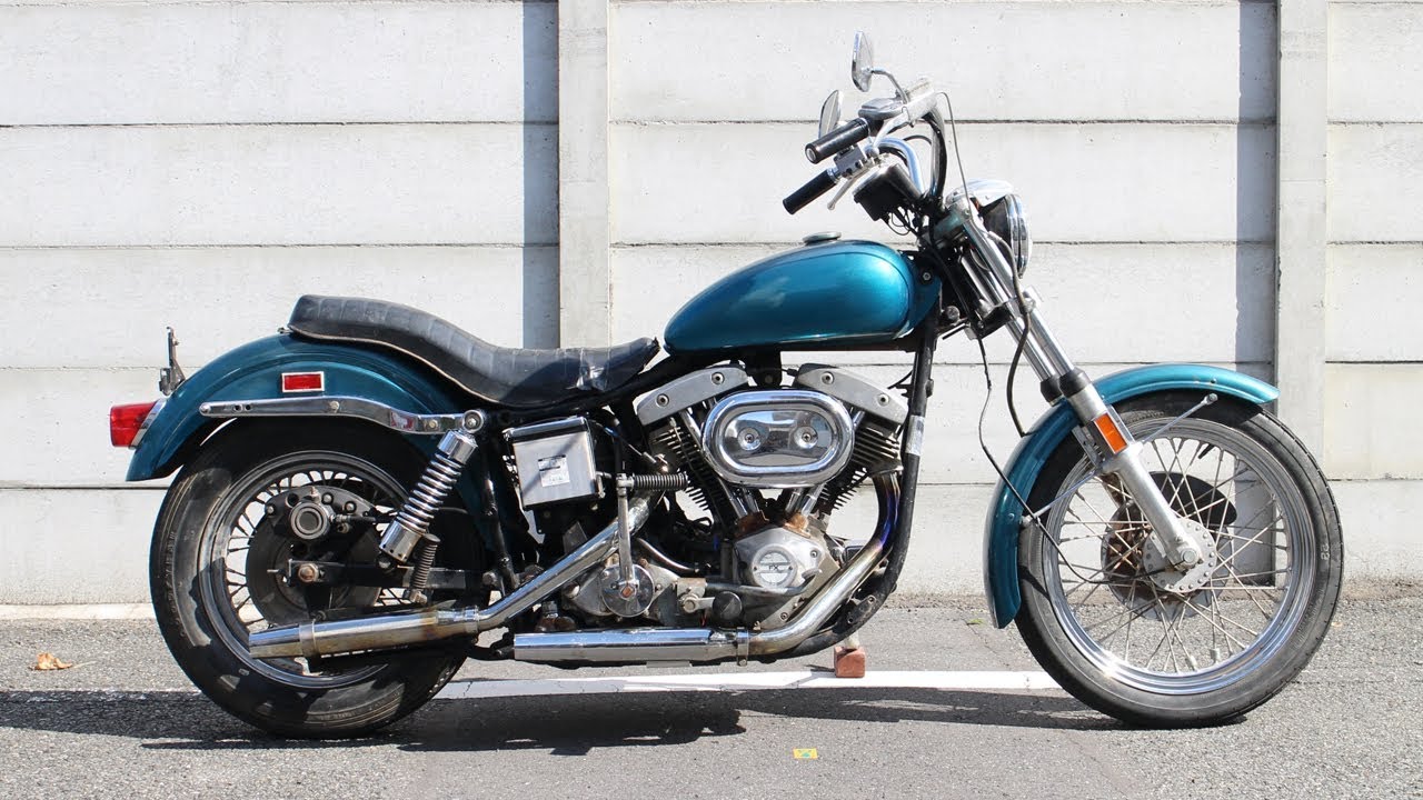 1973 FX HARLEY DAVIDSON SHOVELHEAD - YouTube
