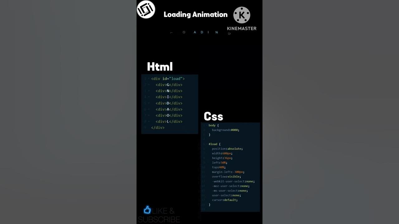 Web Development Creative Loding Effect In Css Devarea Csstricks Html Css Youtube
