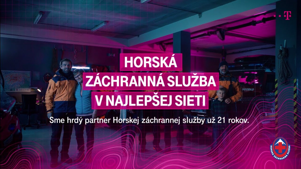Sme hrdý partner Horskej záchrannej služby už 21 rokov (Telekom reklama ...