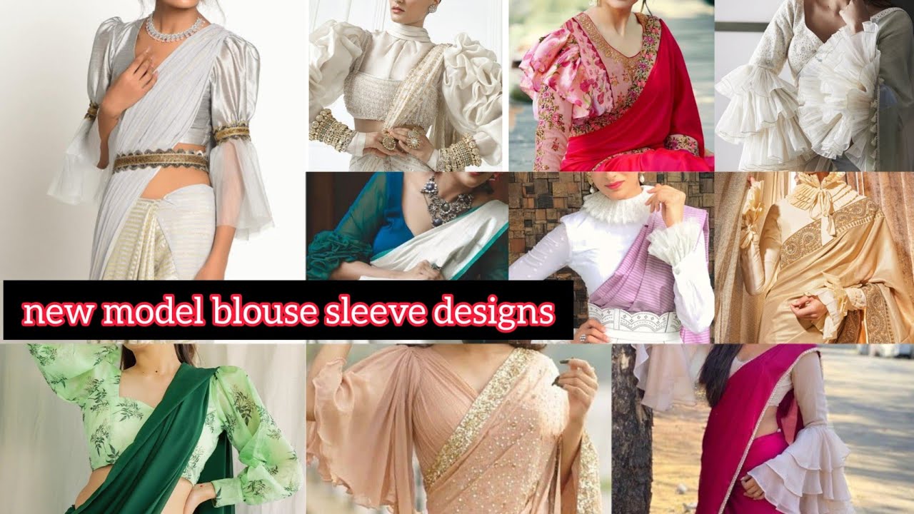 New Blouse Sleeves designs / blouse Baju Designs / blouse astin ke ...