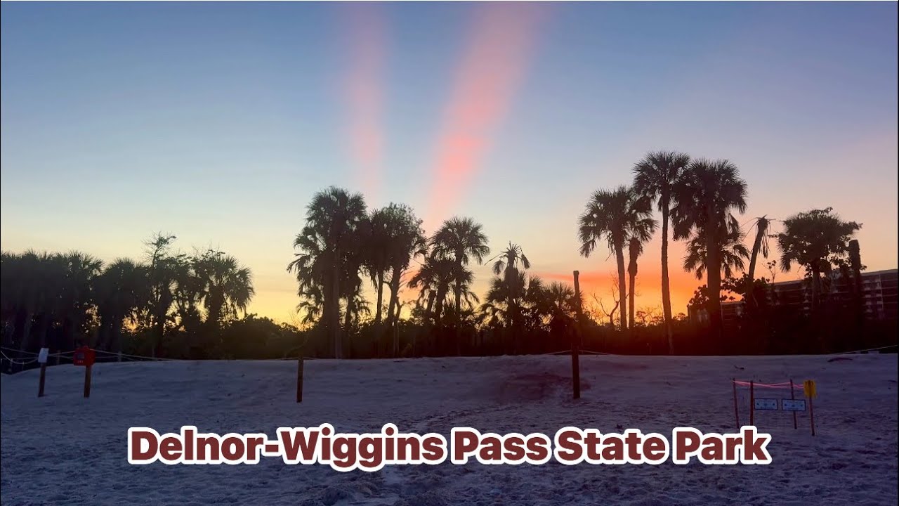The Spectacular Colors of Sunrise at Delnor-Wiggins Pass State Park in ...