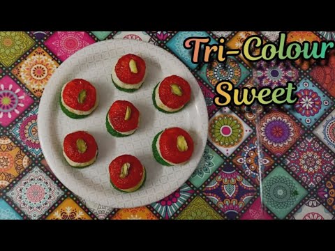 Republic day special -Tri color sweet recipe. - YouTube