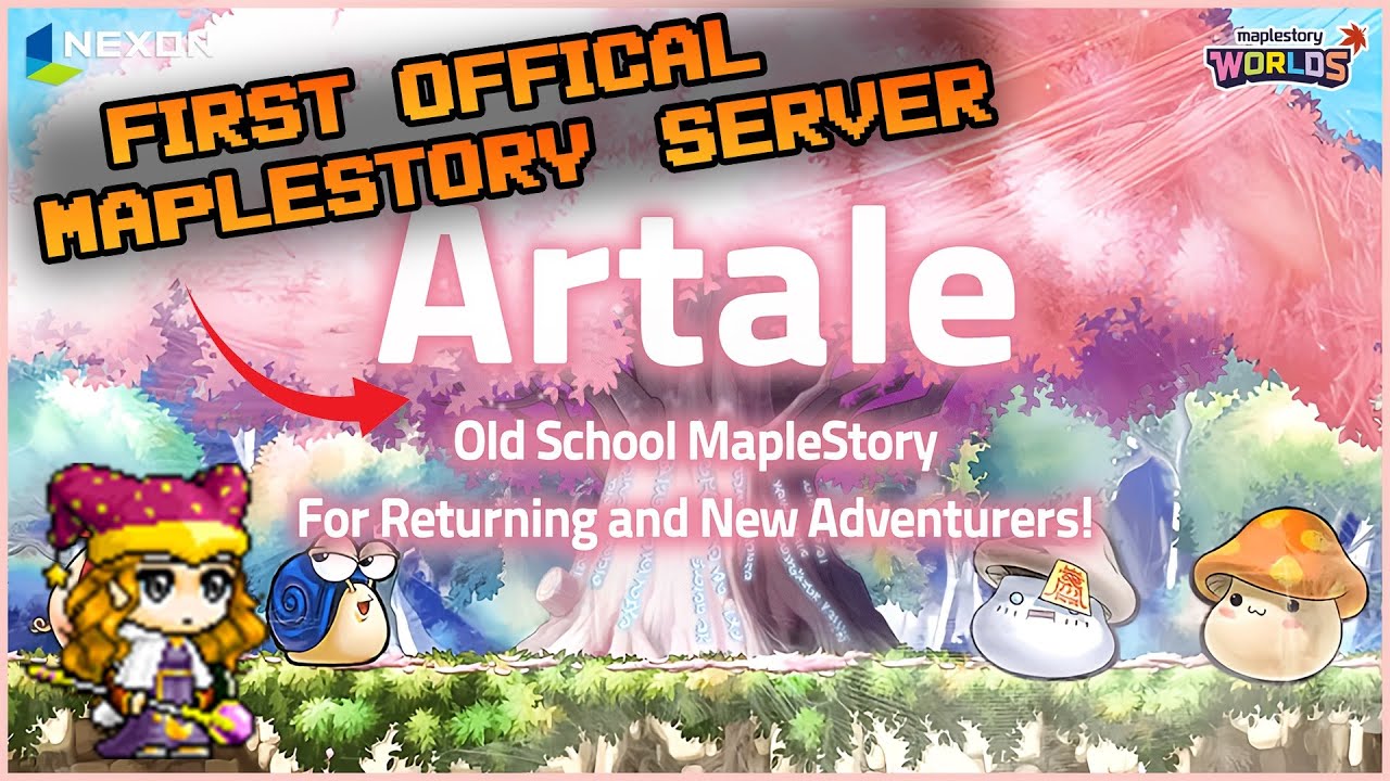 Artale is THE FIRST "OFFICAL" OLDSCHOOL MAPLESTORY Server - YouTube