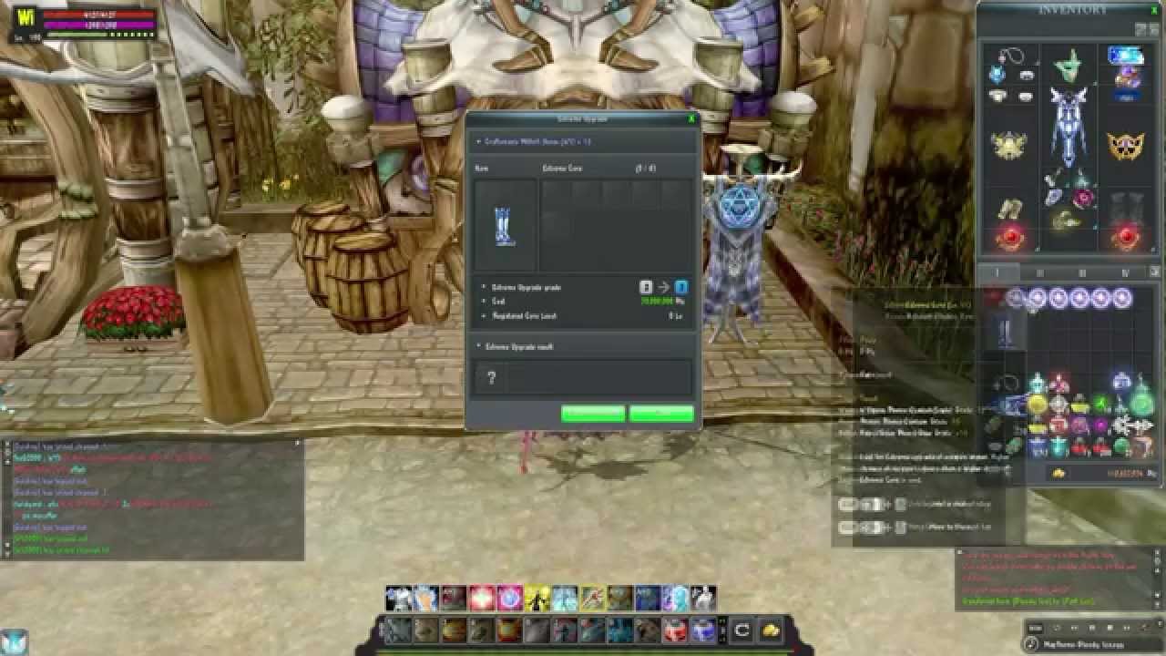 Cabal EU Red Moon try Extreme upgrade Mithril 3/4 - YouTube