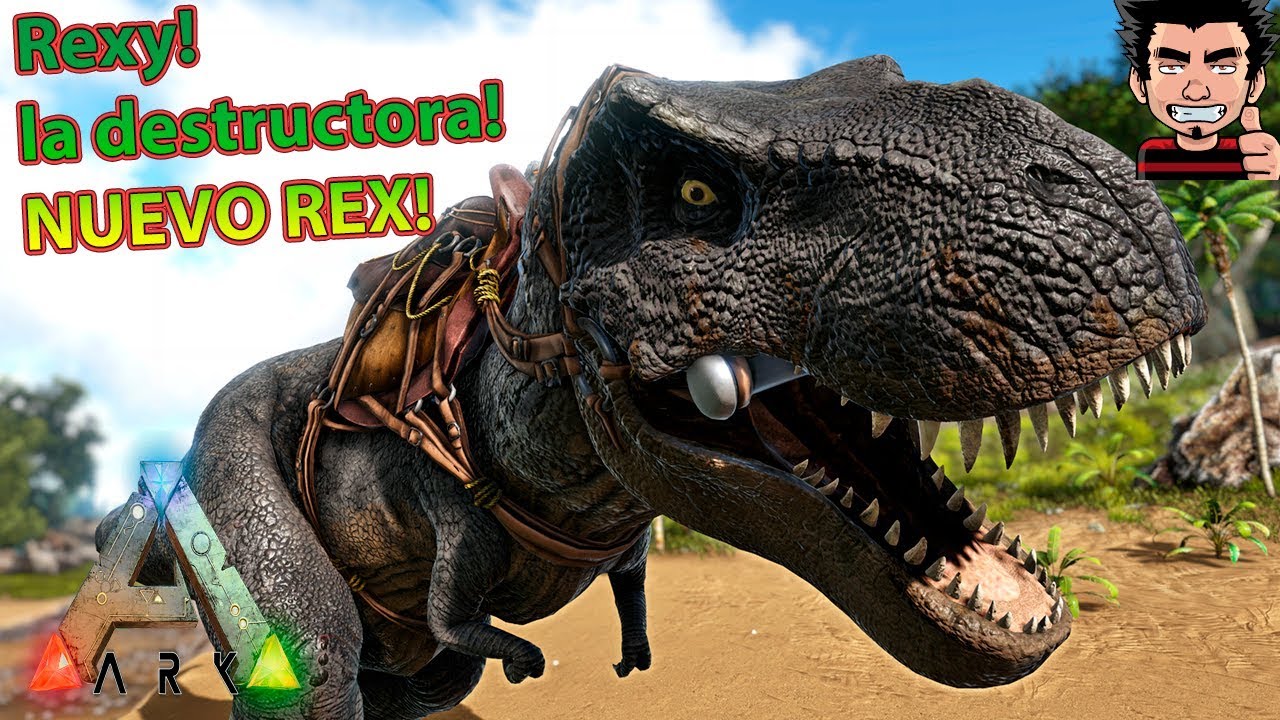 ARK SURVIVAL EVOLVED REXY LA MEJOR TREX JURASSIC PARK NUEVA ...