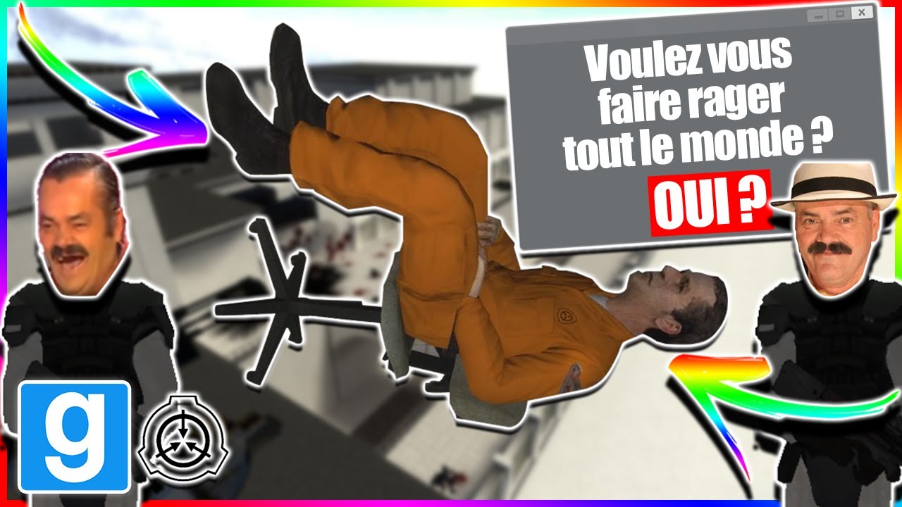 IL FAIT RAGER TOUT LE MONDE AVEC UNE CHAISE ! WTF ! - GMOD SCP RP #10 ...