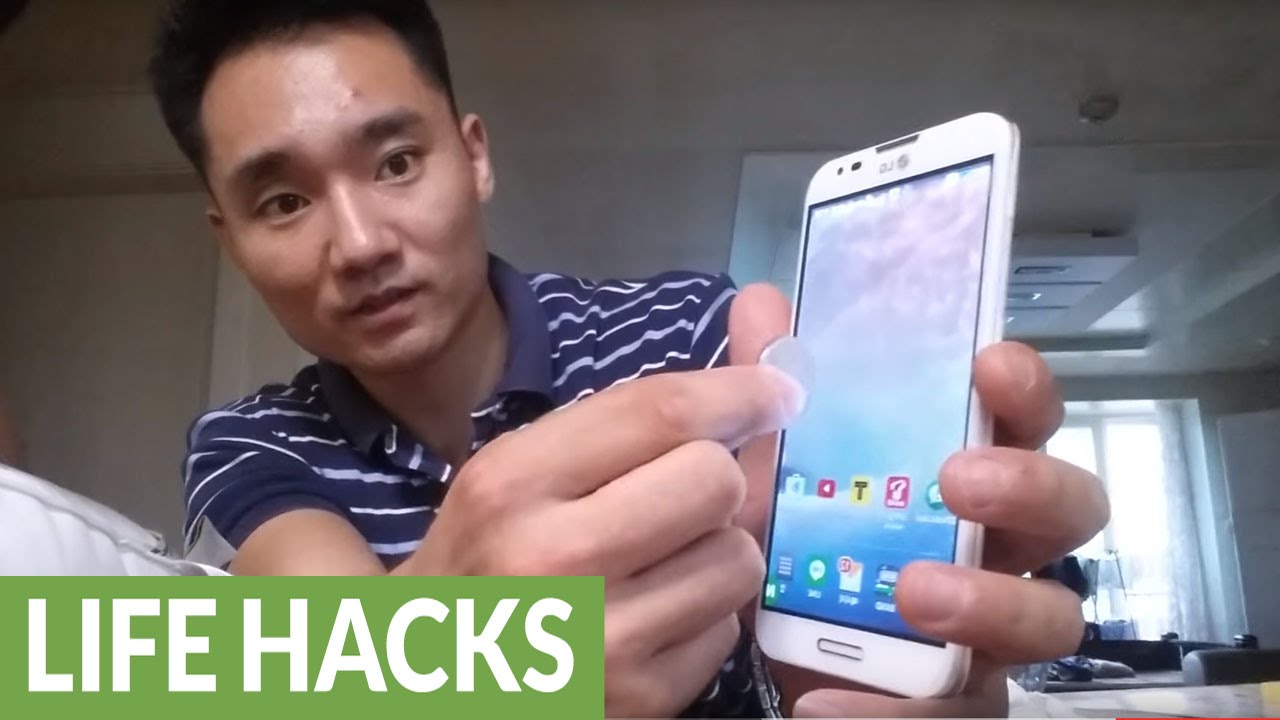 How to utilize a touchscreen without using your hands - YouTube