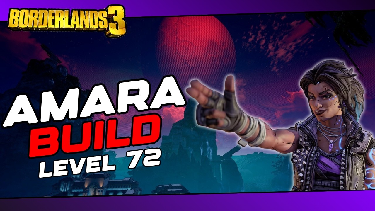 Borderlands 3 | Best Amara Build (Level 72) - YouTube