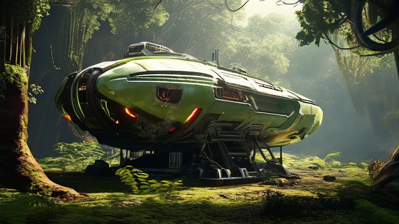 Relaxing Space Ambience | Sci-fi Music ☢️☣️| Deep Sleep Sound Ambient ...