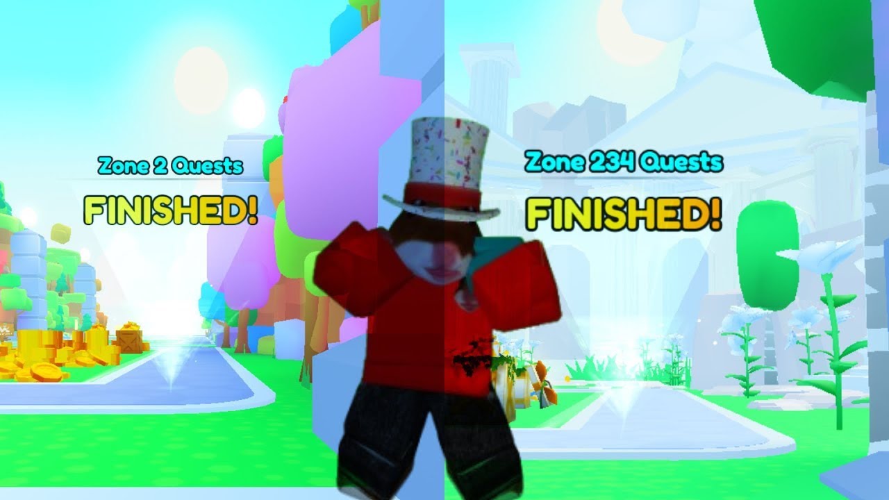 I Completed EVERY Zone Quest in Pet Simulator 99 - YouTube