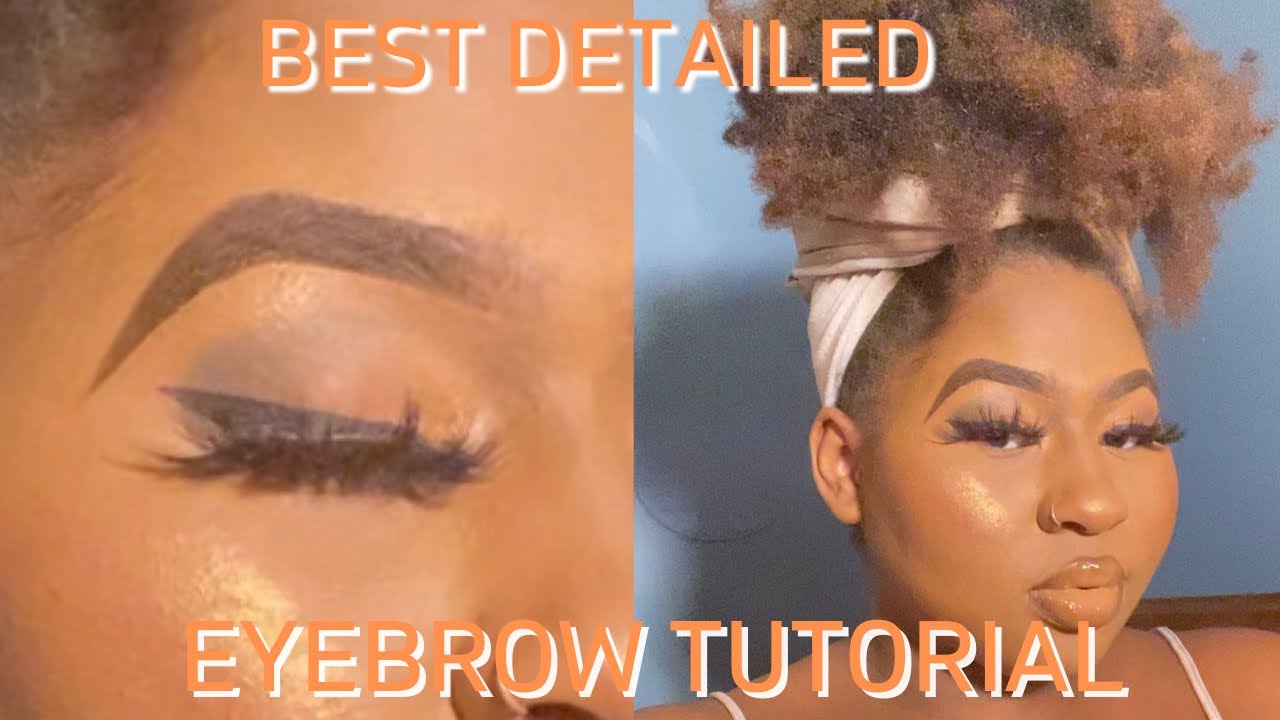 BEST DETAILED EYEBROW TUTORIAL | OMBRÉ EYEBROW TUTORIAL | AFFORDABLE ...