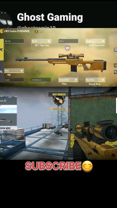 Best LW3 TUNDRA Gunsmith in Season 4 COD Mobile: Fast ADS High Damage #shorts #codm #codmobile ...