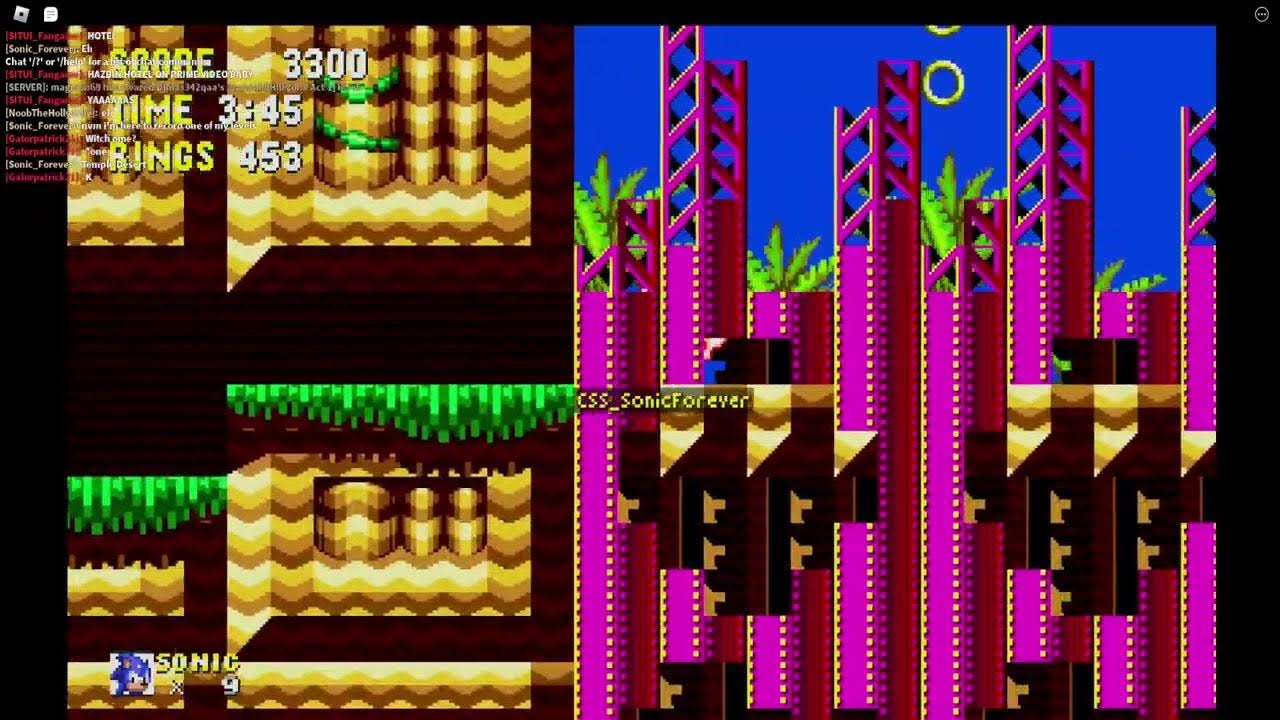 CSS Test Server - Temple Desert Zone [by: @CSS-Sonic_Forever ] - YouTube