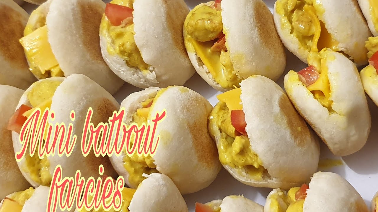 Mini batbout farcies 🤩 - YouTube