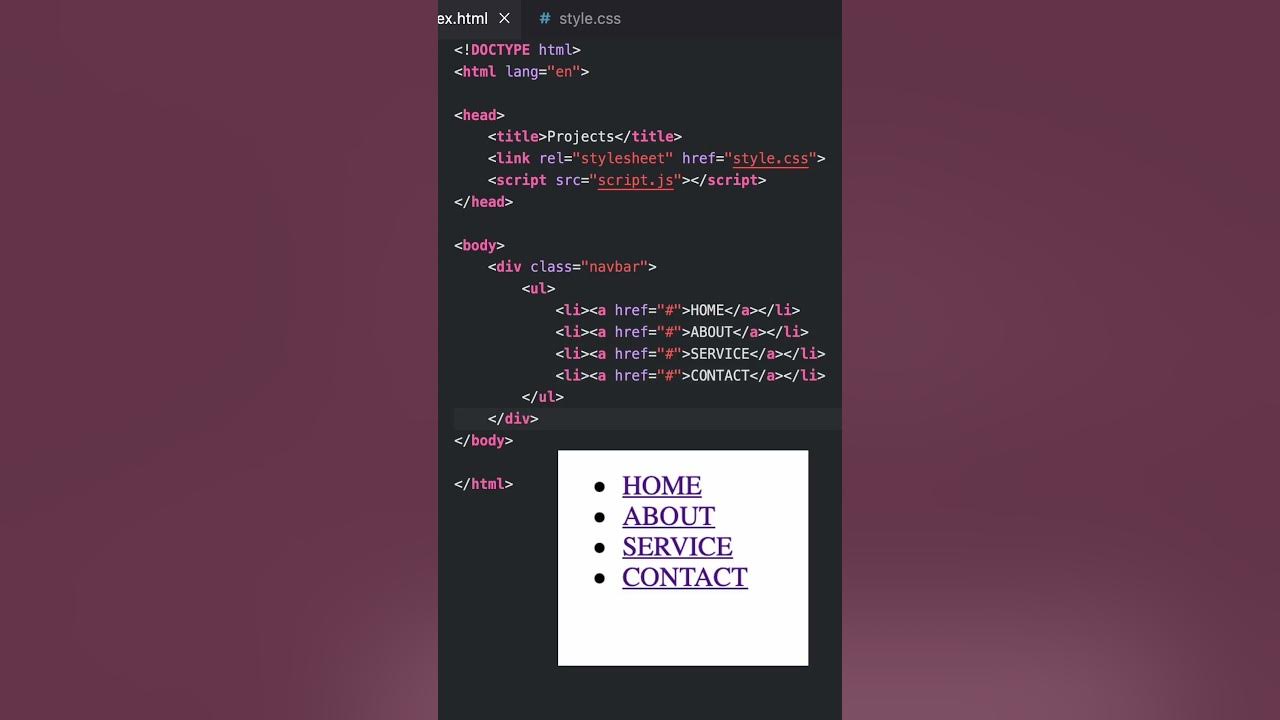 Navbar Hover Animation In Css 🤯 Shorts Css Youtube