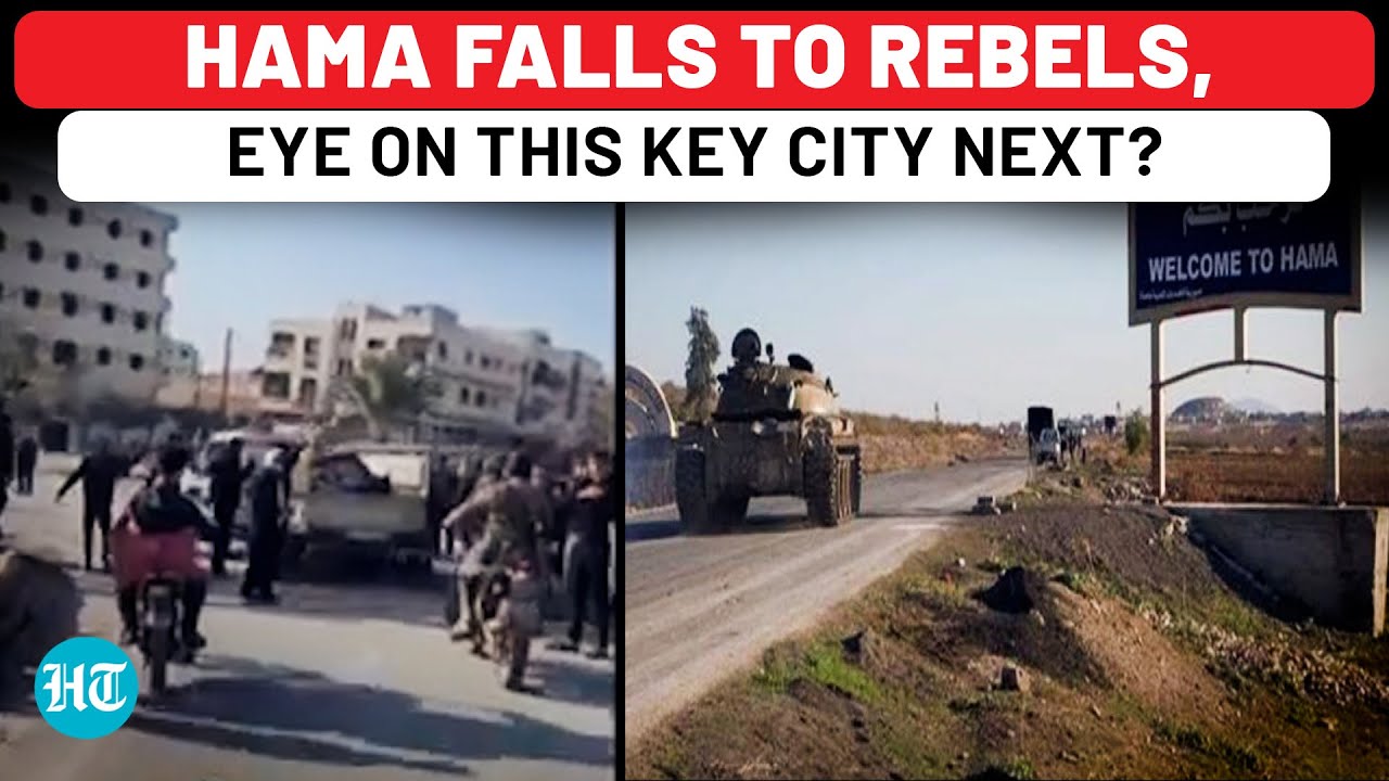 Why Fall Of Hama To Syrian Rebels Is A Big Setback To Putin-Backed ...
