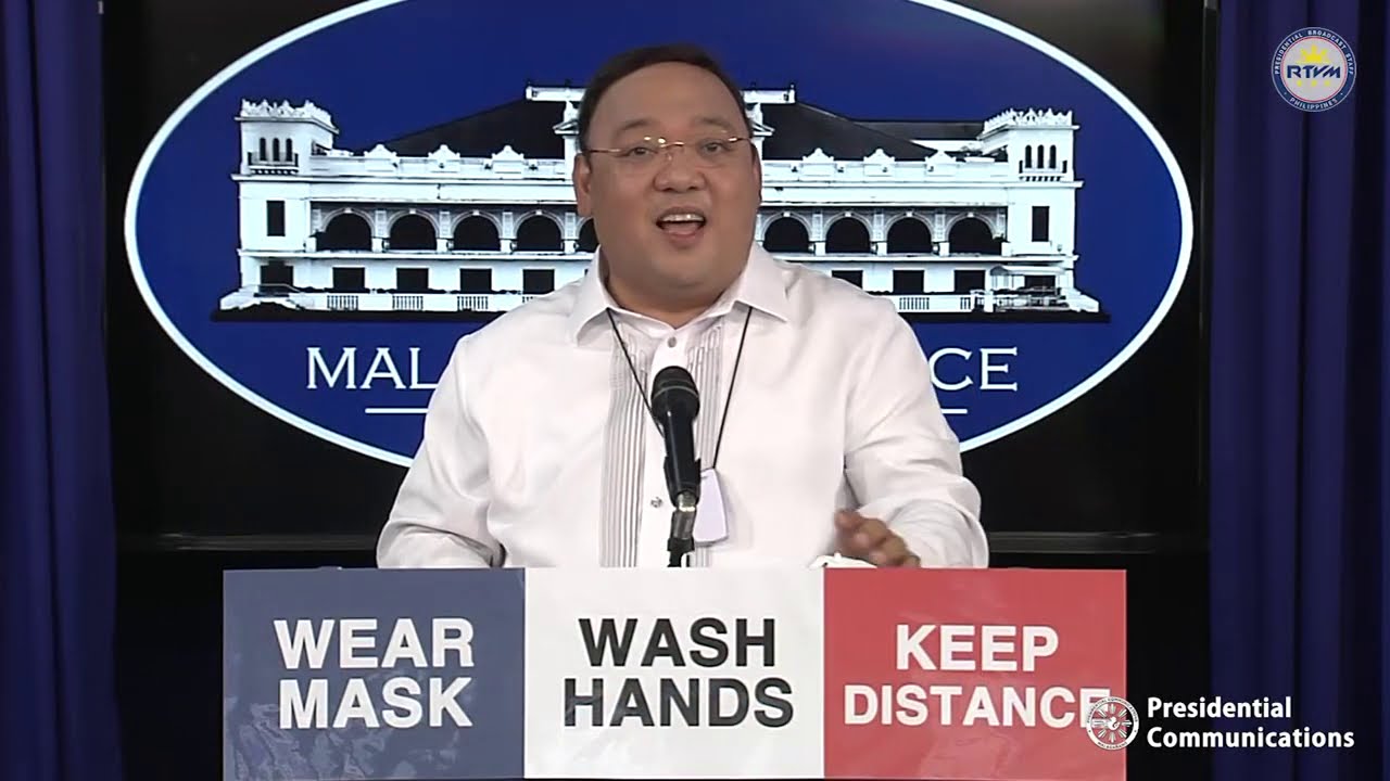 Press Briefing by Presidential Spokesperson Harry Roque, Jr. 9/29/2020 ...