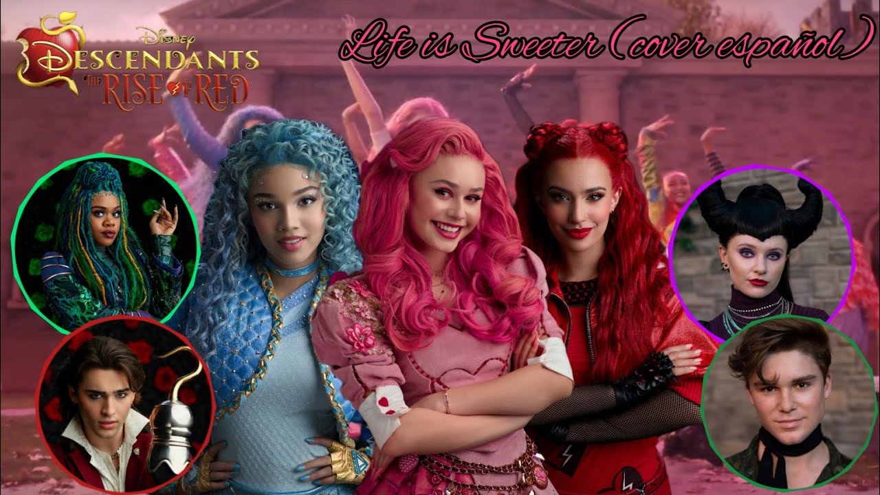 Descendants – Cast - Life Is Sweeter (cover español) - YouTube