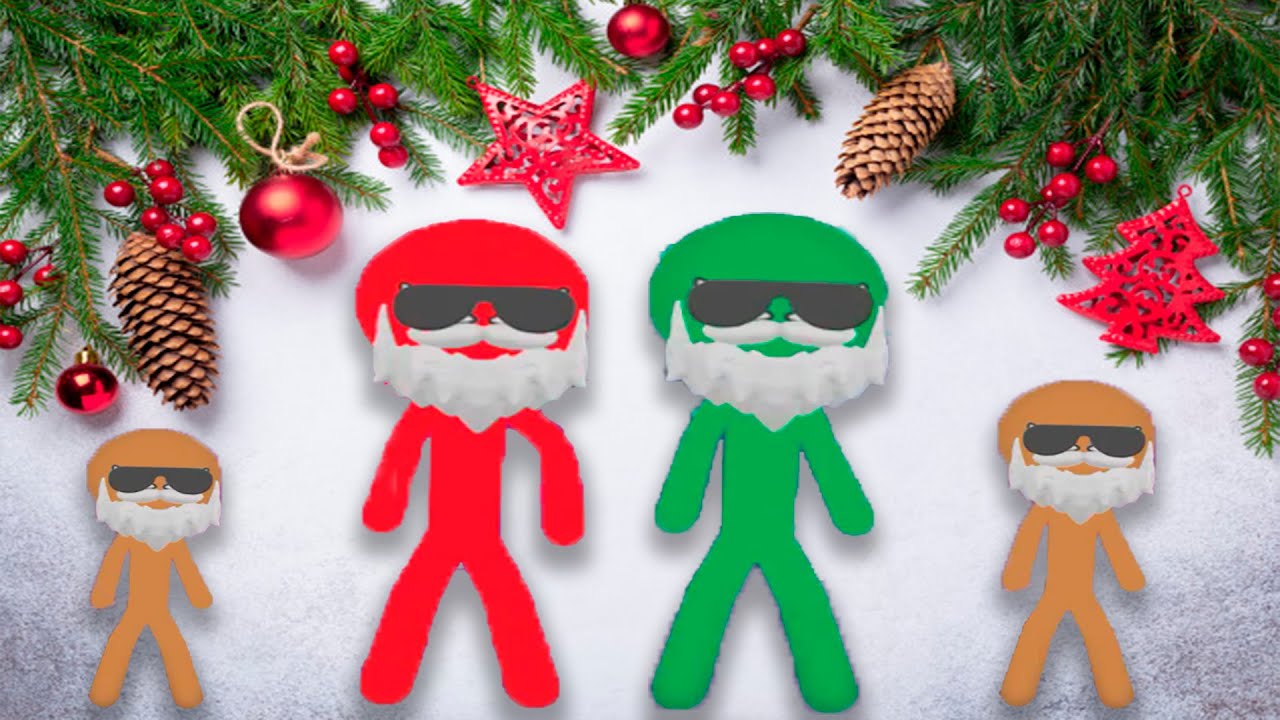 10 BEST games in STICKMAN PARTY 🎆 Merry Christmas - YouTube