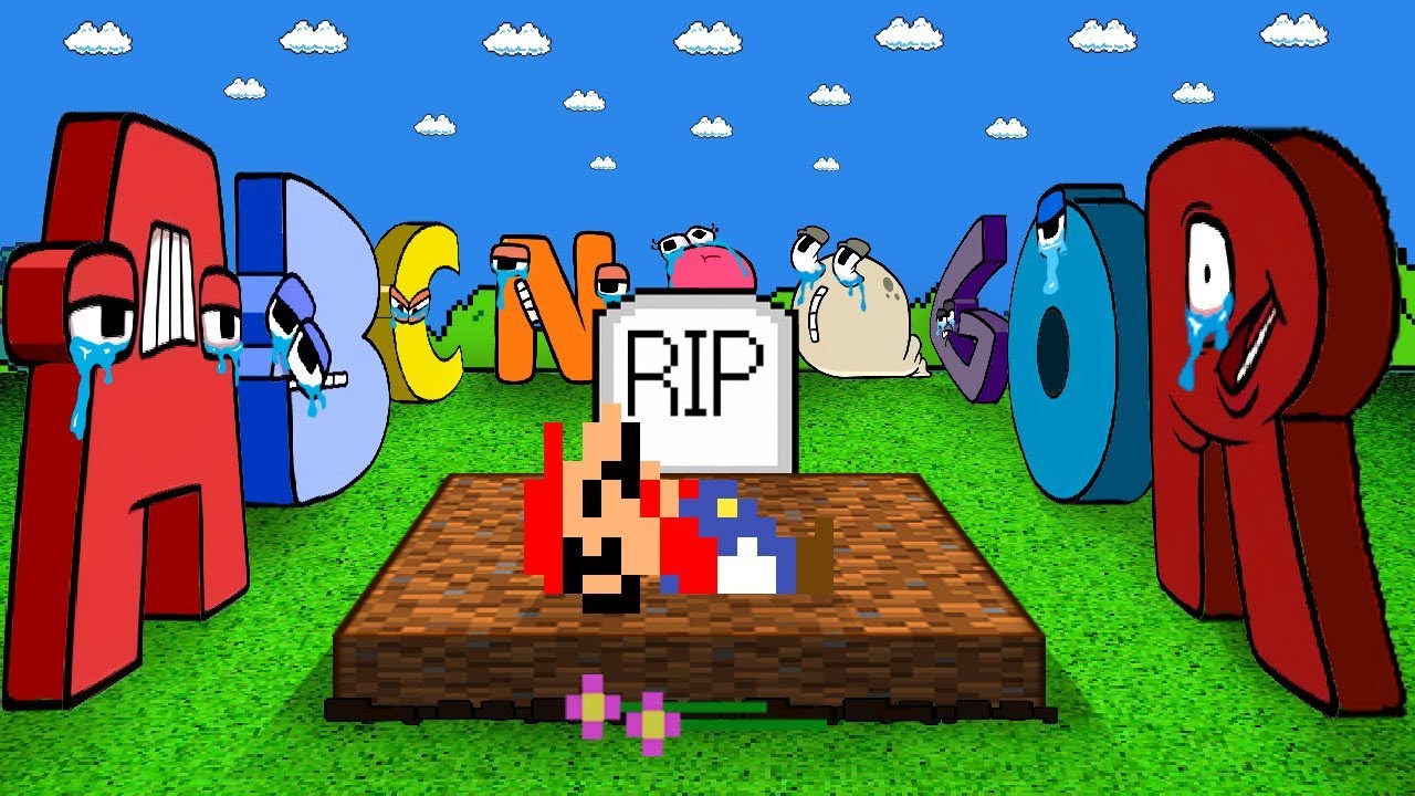 All Alphabet Lore mix level R.I.P Mario: Sorry Mario, Please Come Back ...