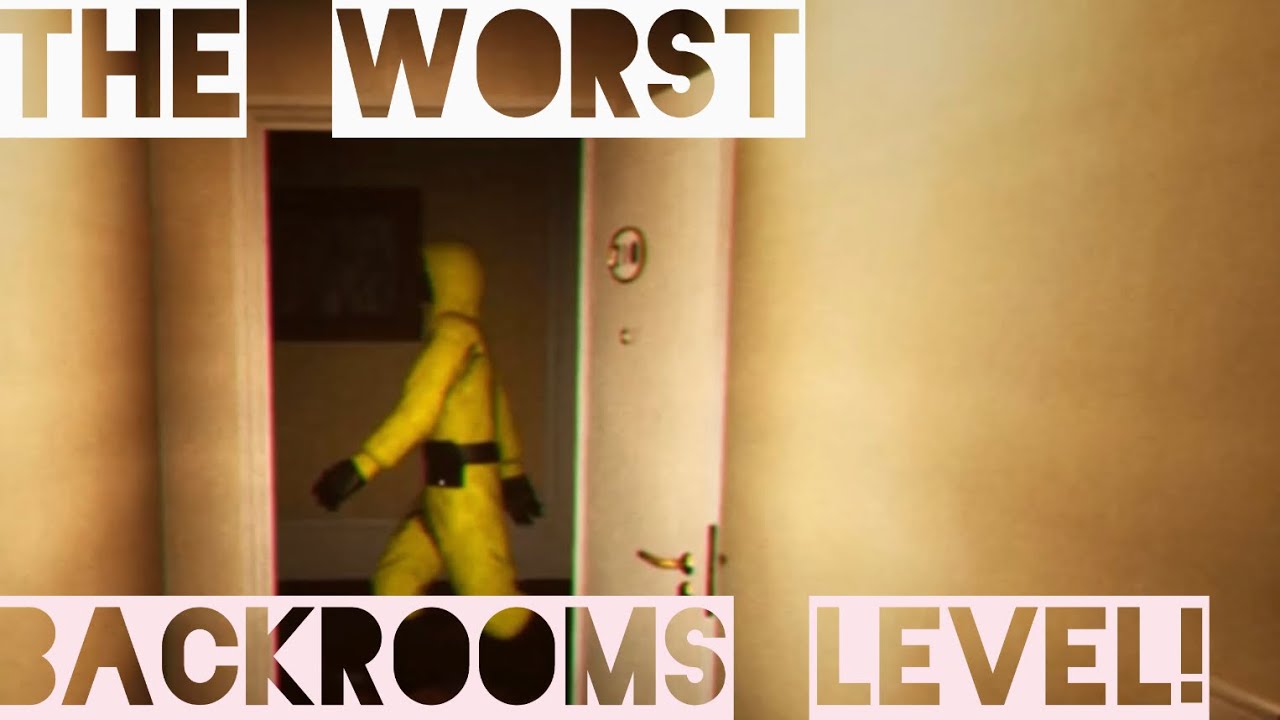 I escaped the WORST level in Fancy’s Backrooms… (Escape the Backrooms ...