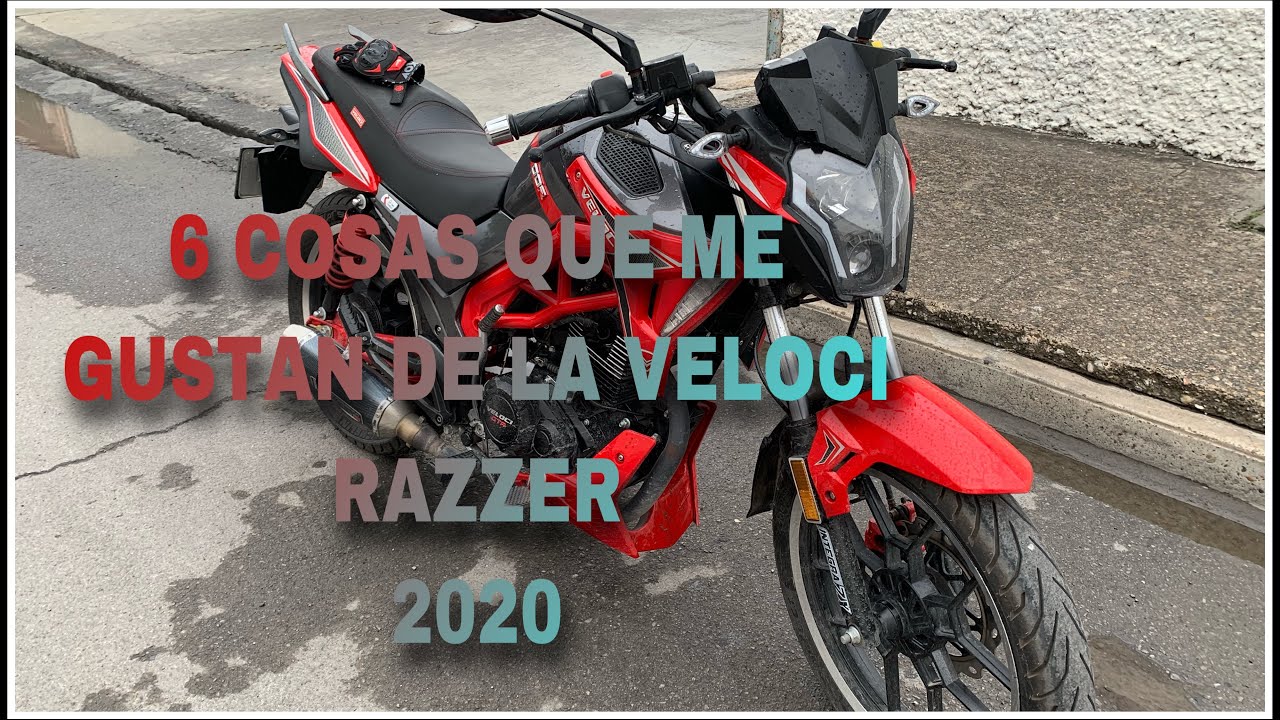 6 COSAS que SI ME GUSTAN MOTO Veloci Razzer 200 2020 - YouTube