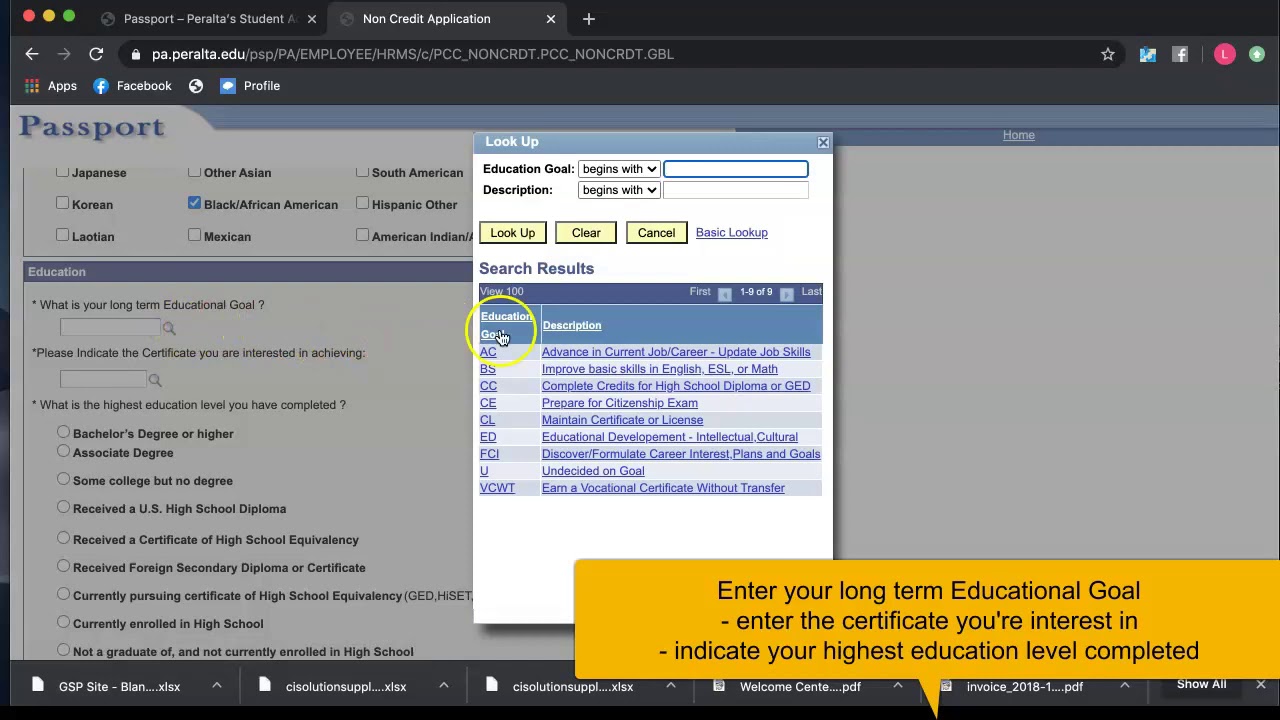 Walkthrough: Apply and submit a non-credit application for ESOL classes - YouTube