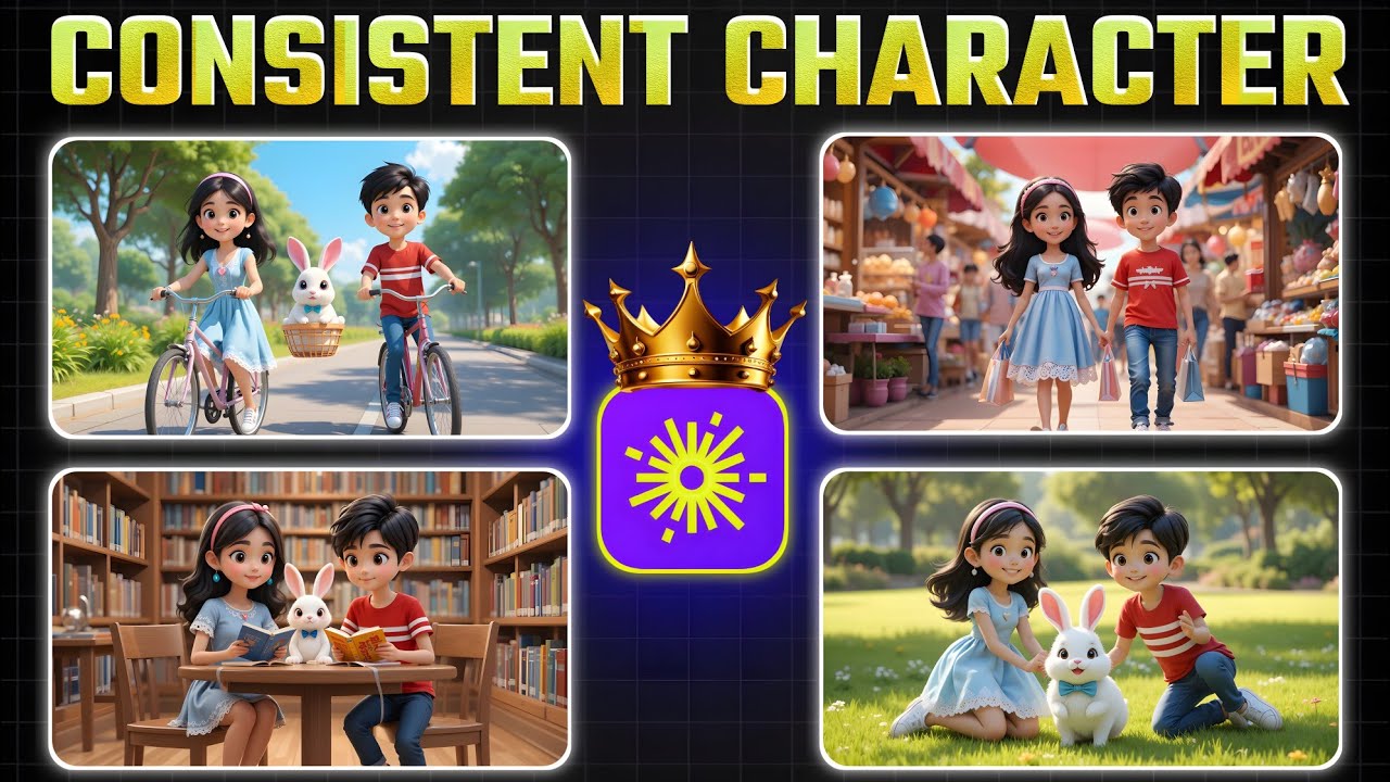 How to Make Consistent Characters With AI | Consistent Character Image ...